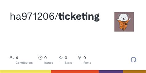 Github Ha971206ticketing