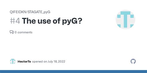 the use of pyg · issue 4 · qifeidkn stagate pyg · github
