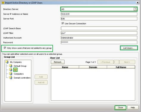 How To Integrate SEPM With Active Directory Operating System Insights