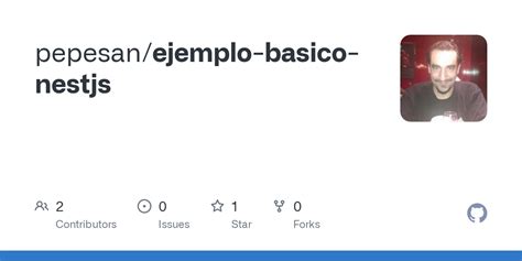 GitHub Pepesan Ejemplo Basico Nestjs