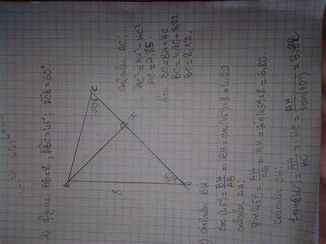 Bonjour Jaurai Besoin Daide Car Jai Raté Tout Le Chapitre De Trigo