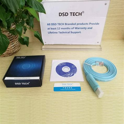 DSD TECH SH RJ45A USB To RJ45 Console Cable With FTDI Chip For Cisco NETGEAR Routers Switches