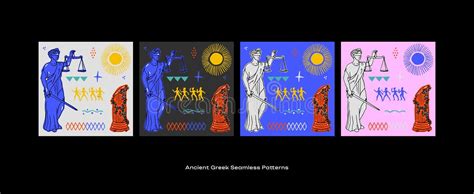 Seamless Pattern Set Svg Stock Illustrations 156 Seamless Pattern Set