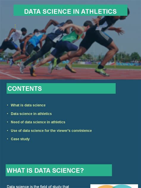 data science in athletics pdf data science science