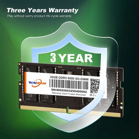 High Quality Ddr5 16gb 6000mhz Memory Ram For Laptop 3 Year Warranty
