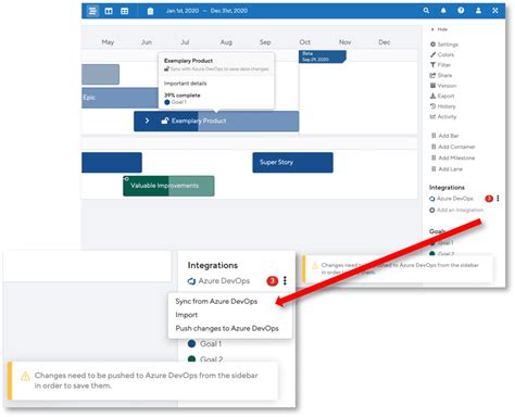 the new portfolio table and two way sync for jira ado productplan