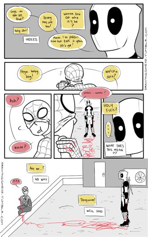 128 Best Images About Spideypool ♥♥♥ On Pinterest The Stranger Slumber Parties And Deadpool