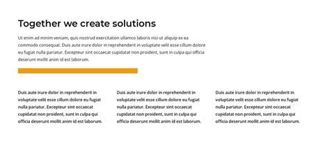 Headline And Text Columns Css Template By Nicepage