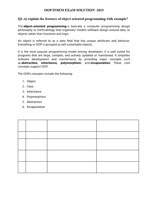 Oop Insem Solution Oct 2023 Pdf