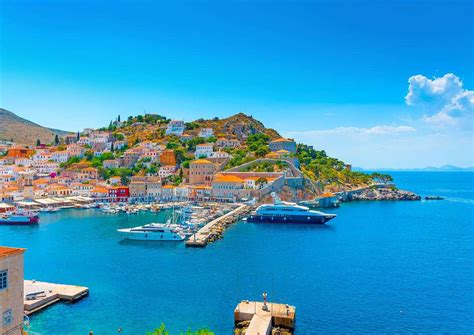Greek Island Of Hydra Online Puzzle