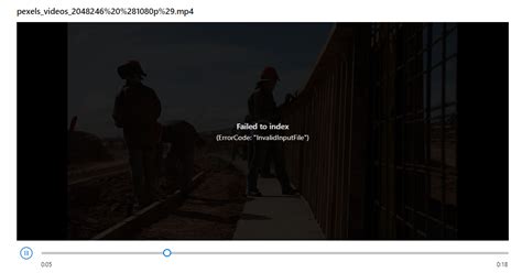 How To Fix Failed To Indexerrorcode Invalidinputfile In Video
