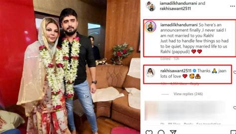 عادل درانی کی راکھی ساونت سے شادی کی تصدیق کس کا فون کام کر گیا؟