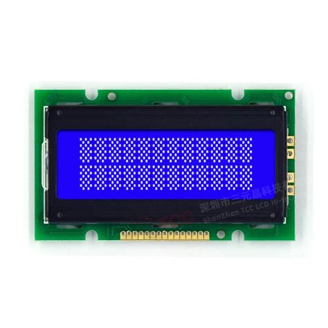 15 Pin 1202 Character LCD Screen 8 Bit Parallel Monochrome LCD Module 1202 Monochrome LCD And