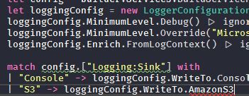 How To Make AmazonS3 Available As A Sink WriteTo Issue 3 Serilog