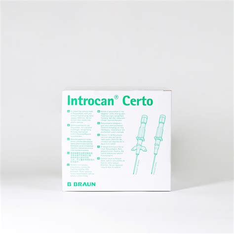 Cateter Iv Introcan Certo Biologik