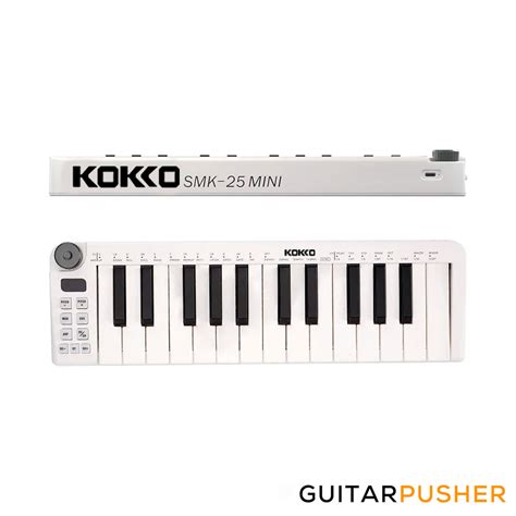 Kokko Smk 25 Mini Portable 25 Key Wireless Usb Midi Keyboard Control Guitarpusher