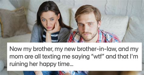 Man Denies Sister Expensive T For Excluding His Gf From Wedding