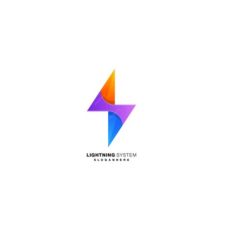 Premium Vector Lighting System Logo Colorful Design Icon
