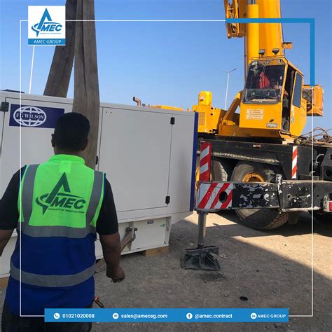 Installation Of Generator And Ats Panel Amec Contracting