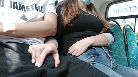 An Unknown Girl Make Me Handjob On The Bus In Public Free Sex Video