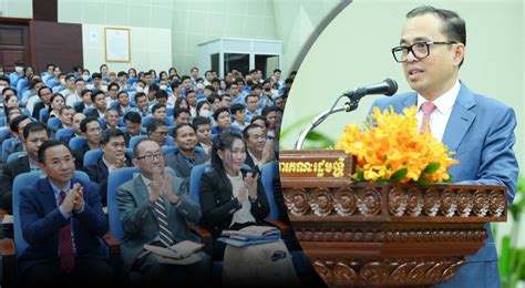 ឧបនាយករដ្ឋមន្ត្រីប្រចាំការ វង្សី វិស្សុត បើកវគ្គបណ្តុះបណ្តាលស្តីពី «ទស្សនវិជ្ជានយោបាយ រដ្ឋបាល