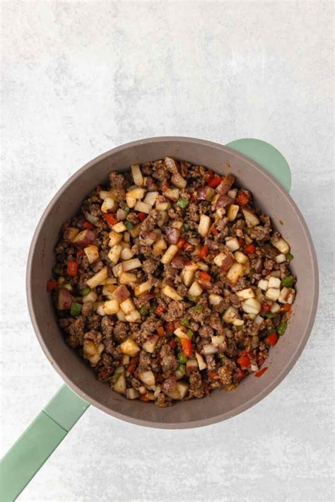 Breakfast Sausage Potato Hash By Kelsey Smith