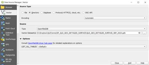 14 7 Working With ESRI Shp And Geodatabase Files QGIS In Mineral Exploration 1 1 Documentation