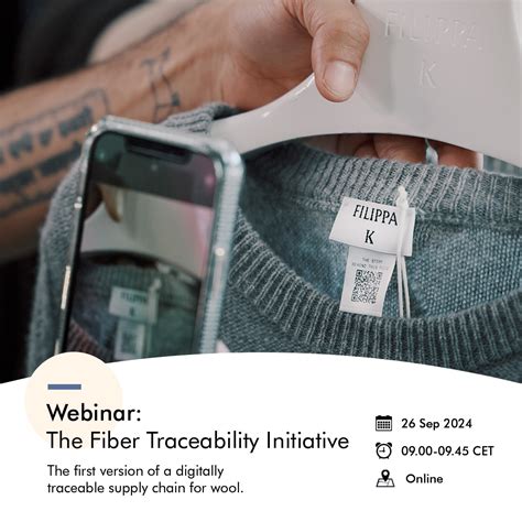 Webinar The Fiber Traceability Initiative A First Version Of A