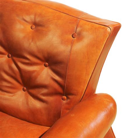 Mid Century Modern Chesterfield Style Couch Original Upholstery