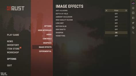 Hjune Graphics Settings R Playrust