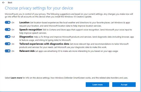 Microsoft Reveals Details Of The Data That It S Collecting From Windows 10 Devices Neowin