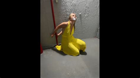 Vika Handcuffed In The Stairwell Wmv Tied N Cuffed Clips4sale