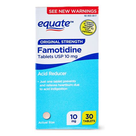 Equate Original Strength Famotidine Acid Reducer Fig App