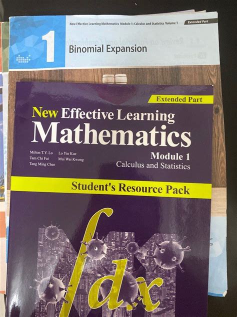 New Effective Learning Mathematics Module 1 Vol 1 興趣及遊戲 書本 And 文具 教科書 Carousell