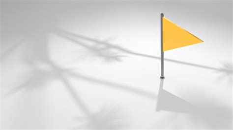 열대 식물의 형태로 그림자가 있는 밝은 배경에 노란색 깃발 텍스트 또는 로고를 위한 위치입니다 3d 렌더링 고름에 대한 스톡 사진 및 기타 이미지 Istock