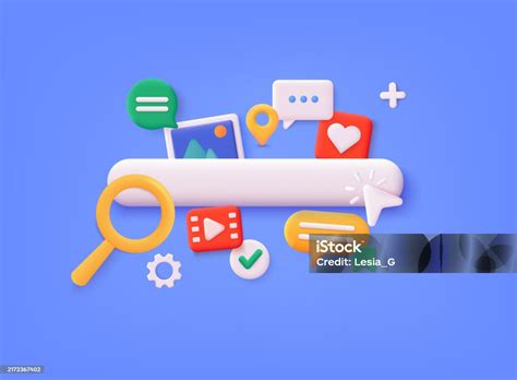 검색 창 아이콘입니다 데이터베이스에서 이미지 및 비디오 파일을 검색합니다 3d 문서 관리 개념 미디어 문서 온라인 문서 아이콘 개념 벽지 3d 웹 벡터 일러스트레이션 3차원