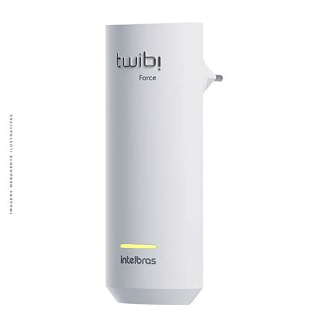 Extensor Wi Fi 5 Intelbras Twibi Force Plug Techno Space