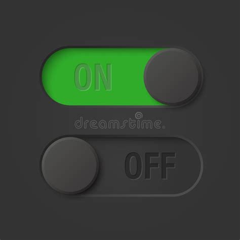 Vector Black Toggle Switch Set Stock Illustrations 1027 Vector Black Toggle Switch Set Stock