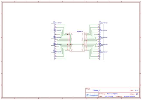 Nodemcu V3 Breakout Board Oshwlab