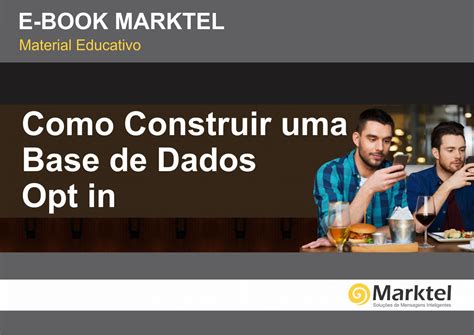 E Book Como Construir Uma Base De Dados Opt In Marktel