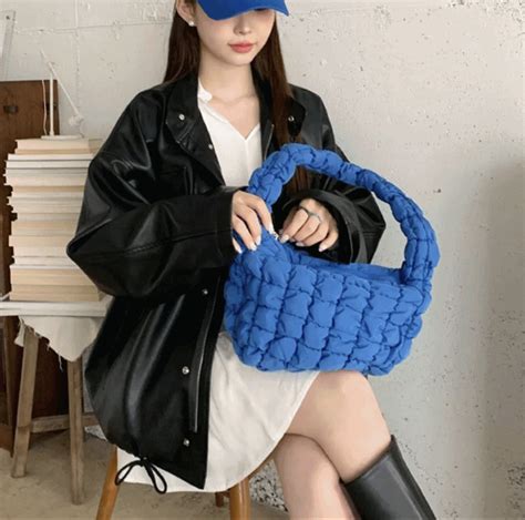 미니 패딩 퀼팅백 퀼티드 미니백 구름 숄더백 코스 제니가방 4color