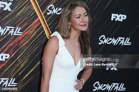 Peta Sergeant Attends Premiere Of Fxs Snowfall Season 3 At Bovard