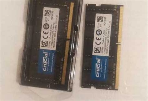 Фирменная Crucial Sodimm Ddr4 16gb 3200mhz Festima Ru Мониторинг объявлений