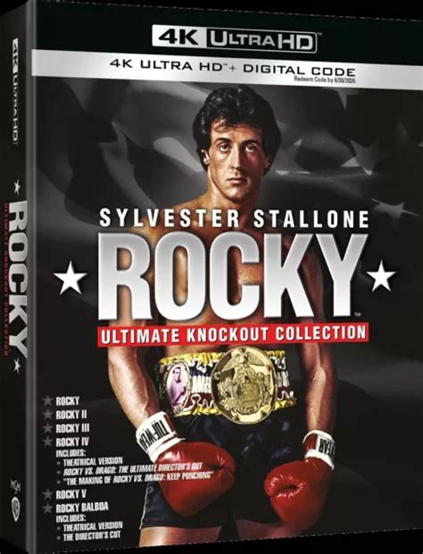 Rocky K Uhd Sylvester Stallone Blu Ray Pre Order Eur Picclick It