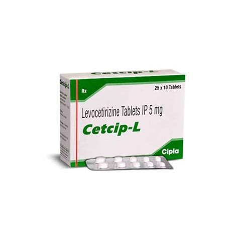 Cetcip L 5 Mg Flatmeds