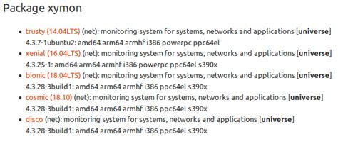 Networking Xymon 4328rver 94 Cant Open Buildfpingsh Ask Ubuntu