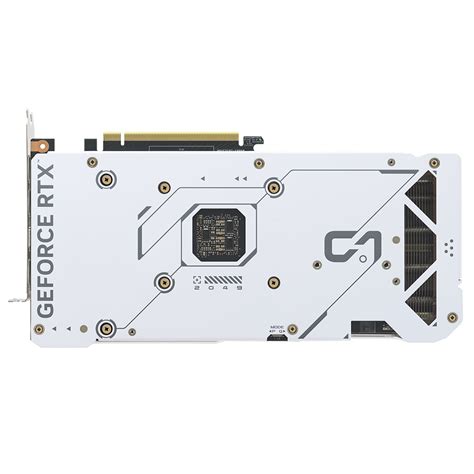 Asus GeForce DUAL RTX4070 O12G WHITE RTX4070 12GB GDDR6X 256B Gaming ...