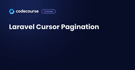 Laravel Cursor Pagination