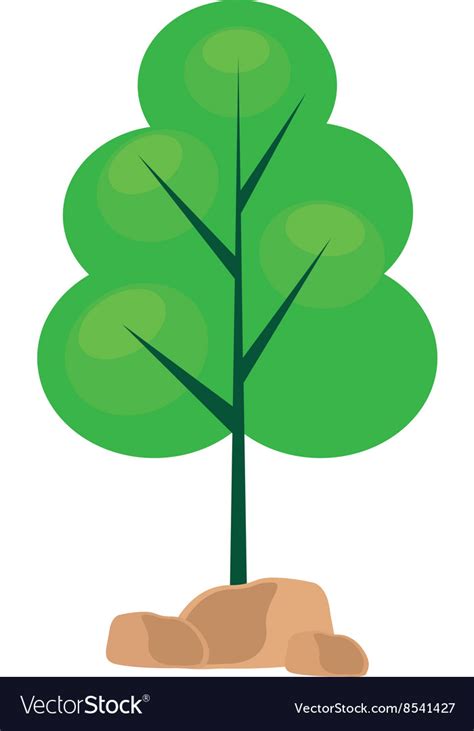 Abstract Tree Royalty Free Vector Image VectorStock