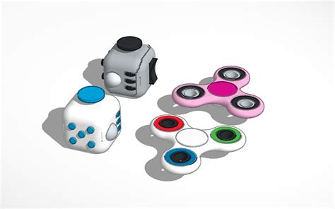3d Design Copy Of Fidget Toys Tinkercad